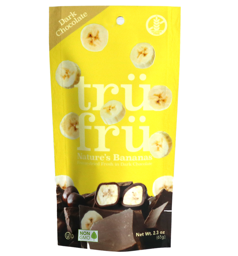 Nature's Bananas Dark Chocolate 2.3 oz - TruFru